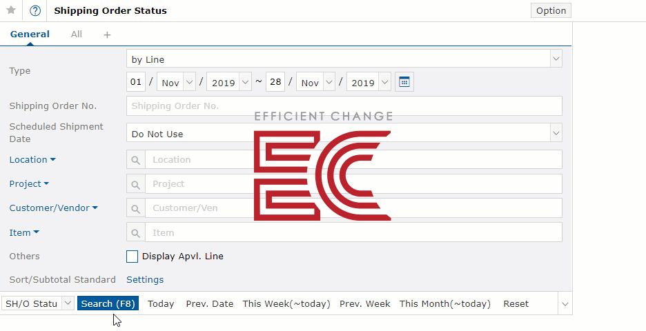 Shipping Management Software Ecount
